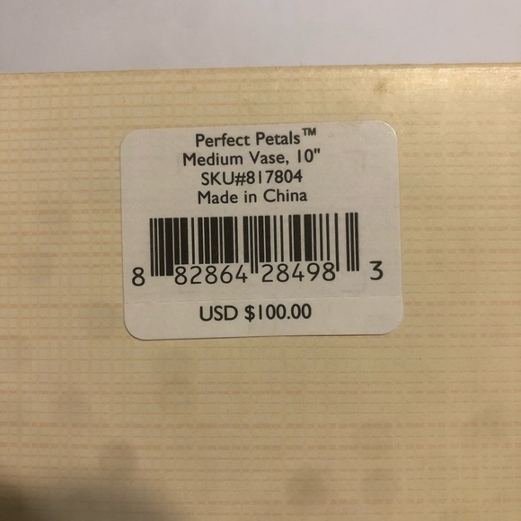 Lenox | Accents | Lenox American By Design Perfect Petals Medium Vase ...